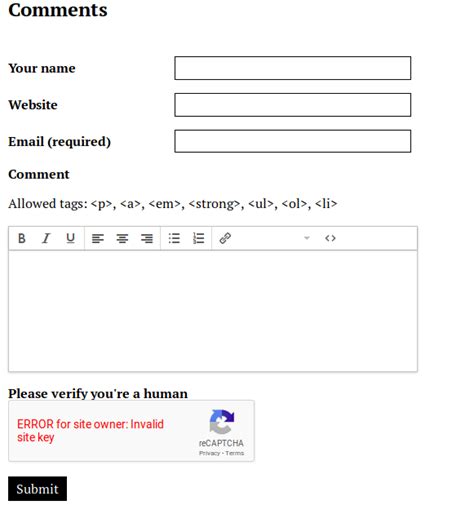 Commenting Recaptcha Plugins Omeka Forum
