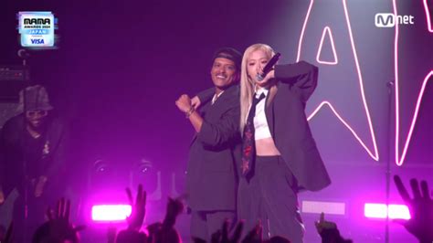 【blackpink】ロゼ＆ブルーノ「apt」世界初披露？会場いたのに収録映像にガッカリ「2024 Mama Awards」