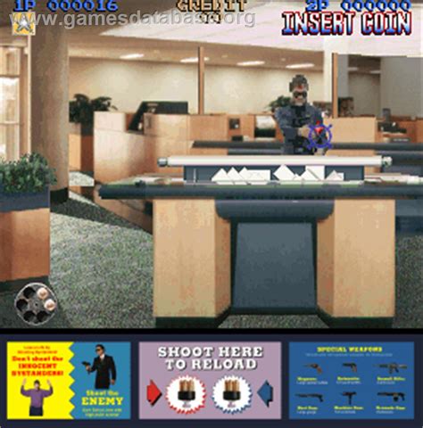 Lethal Enforcers Arcade Artwork Artwork