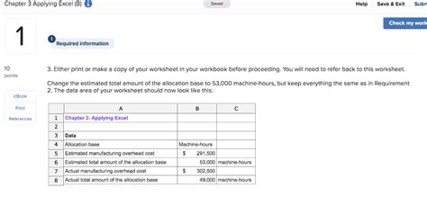 Solved Chapter 3 Applying Excel Bi Save And Exit Saved Help