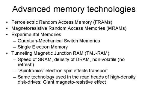 Lecture 38 Memory 2 Last Lecture Memory Architecture