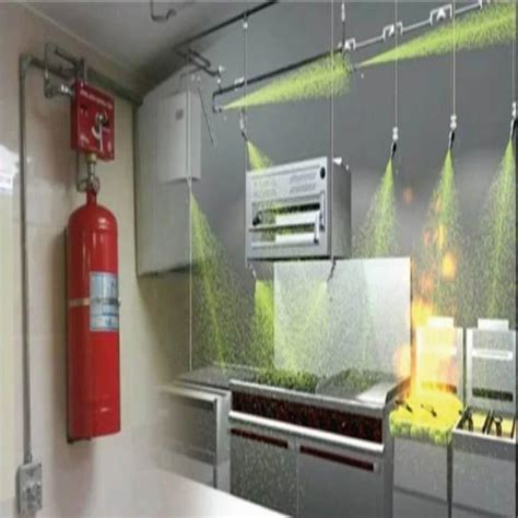 Wetchemical Kitchen Fire Suppression System For Industrial At ₹ 35000