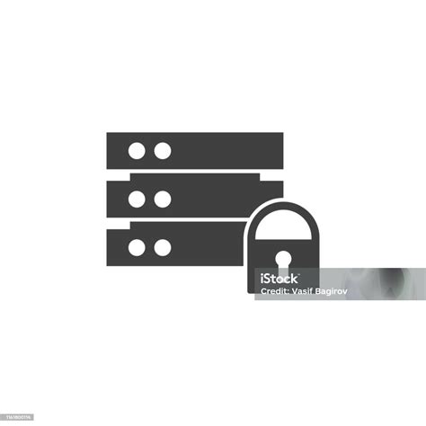 데이터베이스 서버 시계 벡터 아이콘입니다 모바일 개념 및 웹 앱 그림에 대한 데이터의 요소입니다 웹 사이트 디자인 및 개발을위한 얇은 줄 아이콘 벡터 아이콘 개념에 대한