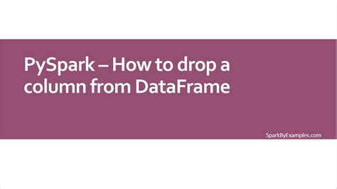 Learn About Pyspark From Team Sparkbyexamples Spark By Examples