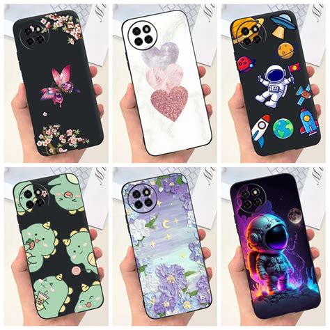 Silicone Soft Case For Itel S G Casing S L Back Cover Inch Cute Astronaut Shockproof