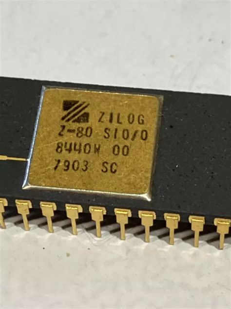 Ancien Ci Zilog Z80 Sio 1979 Nos Eur 500 Picclick Fr