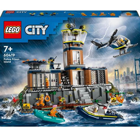 LEGO City 60419 Politiets fængselsø På lager Billig