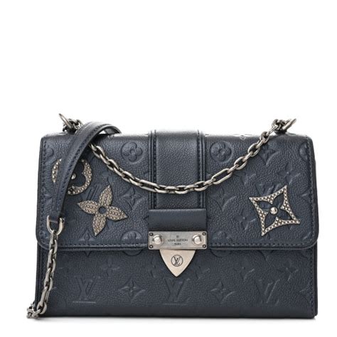 Louis Vuitton Empreinte Pins Saint Sulpice Pm Marine 1443147 Fashionphile