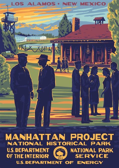 Los Alamos Manhattan Project Two Prints Ranger Dougs Enterprises