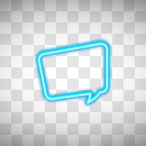 Gambar Kotak Dialog Bercahaya Dengan Latar Belakang Transparan Sederhana Kotak Dialog Imut