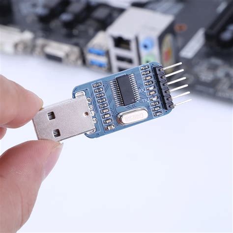 Pl2303 Usb To Ttl Serial Module 6pin Usb To Ttl Adapter 500ma Upgrade Programmer Download Board