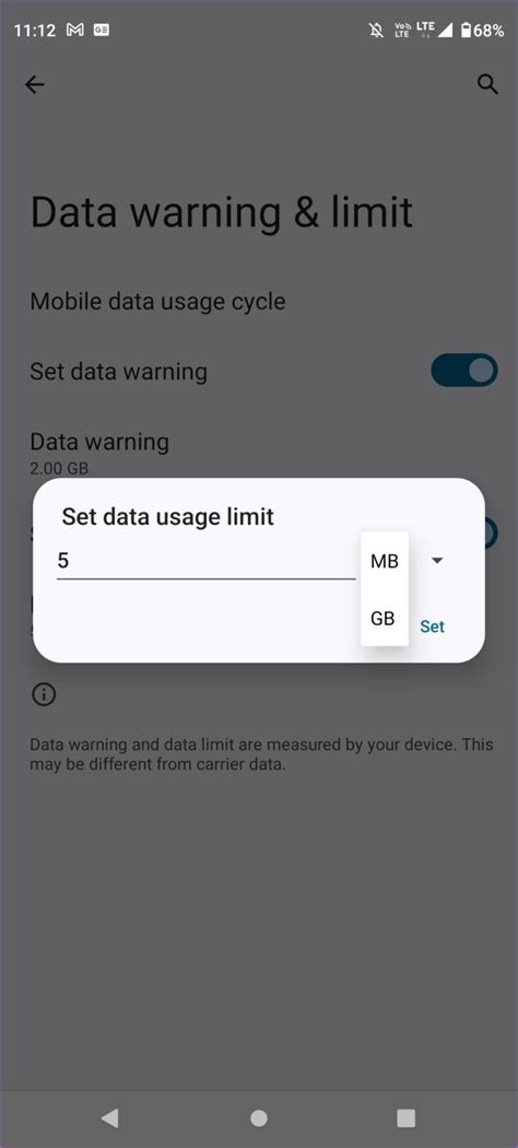 Ways To Limit Mobile Data Usage On Android Guiding Tech