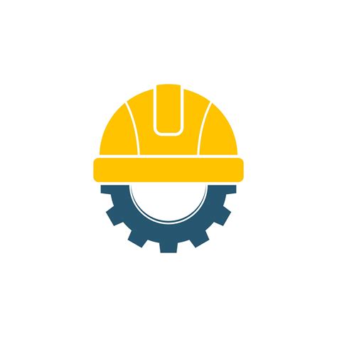 Casco Construcción Engranaje Logo 44252988 Vector En Vecteezy