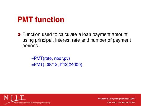 Microsoft Word 2003 Excel Formulas And Functions Ppt Download