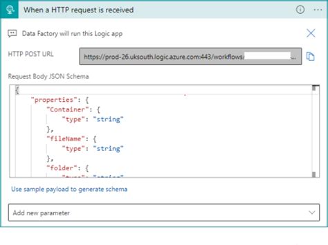 Azure Logic App Copying A File From Sharepoint To A Data Lake