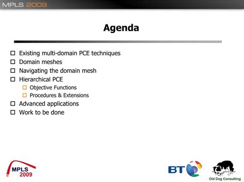 Ppt Selecting Domain Paths In Inter Domain Mpls Tp And Mpls Te Networks Powerpoint