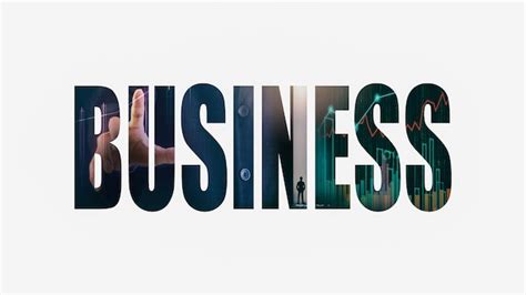 비즈니스 단어 주식 시장 또는 외환 거래 그래프 및 촛대 차트 배경 프리미엄 사진