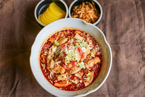 음식 곱창국수 곱창짬뽕 중국음식 중식 사진 이미지 일러스트 캘리그라피 이빠이오빠작가