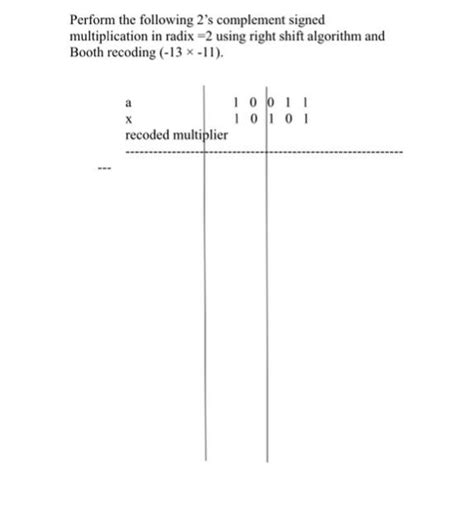 Answered Perform The Following 2s Complement Bartleby