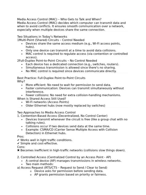 Topic 3 Data Link Layer Midterm Notes Pdf Error Detection And