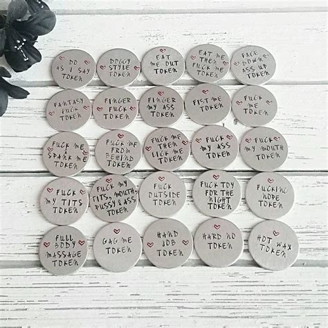 Love Tokens Sex Tokens Ass Pussy Fuck Toy Token Etsy