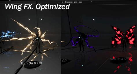 Wing VFX In Visual Effects UE Marketplace