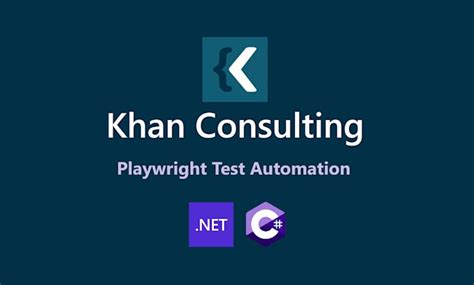Create Automated Ui Tests Using Playwright And Dotnet By Akhanconsulting Fiverr