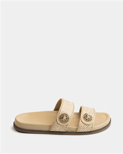 Buy Amelia Natural Raffia Sandals Online At Shoe Connection