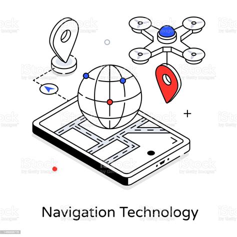 Teknologi Navigasi Ilustrasi Stok Unduh Gambar Sekarang Aplikasi