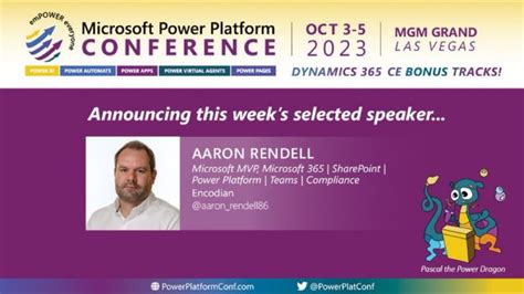 Aaron Rendell On Linkedin Mppc23 Microsoft Powerplatform 10 Comments