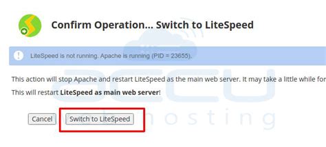 How To Switch Web Server From Apache To Litespeed On Whm Cpanel And Whm Tutorials Accuweb