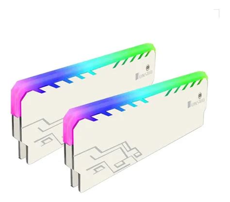 dissipador de calor de resfriamento de memória rgb ram ddr d frete grátis