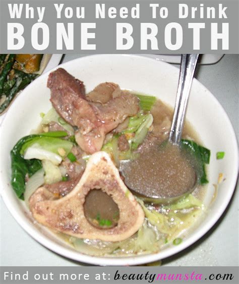 Bone Marrow Soup Health Benefits Beautymunsta