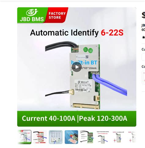 Pretty Sure I Ve Wired This Auto Detect Bms Wrong Jbd Bms S Battery Guides Support