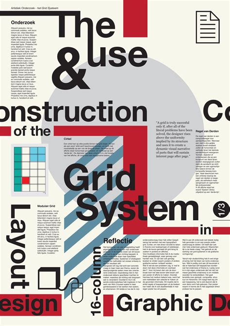 The Use And Construction Of The Grid System In Graphic Design