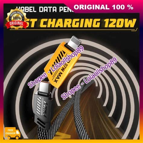 Jual Beli Gratis Kabel Pengisian Daya Kabel Data Pengisian Cepat W Kabel Data Super Cepat