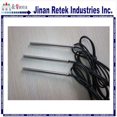 Temperature Ntc Thermistor Sensor Probe With Straight Tube China Temperature Sensor And Ntc Sensor