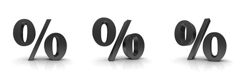 백분율 기호 이자율 기호 금융 아이콘 블랙 판매 할인 3d 렌더링 0명에 대한 스톡 사진 및 기타 이미지 0명 3차원 형태 가격 Istock