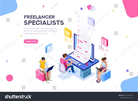 Software Development Landing Page Over 8298 Royalty Free Licensable