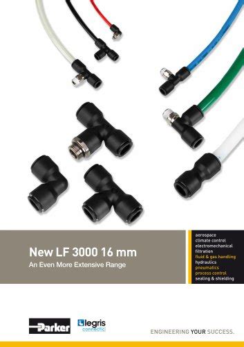 Parker Legris Short Catalogue Product Guide Parker Legris Pdf