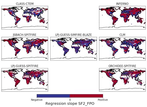 Figure A4 Regression Slope Of A Grid Cell For The Difference Between Download Scientific