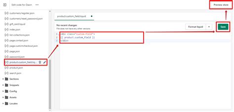 how do i add a custom field to my shopify product page