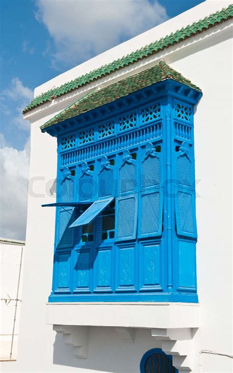 Blue Windows Stock Image Colourbox