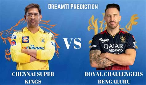 Csk Vs Rcb Dream11 Prediction Exciting Start To Ipl 2024