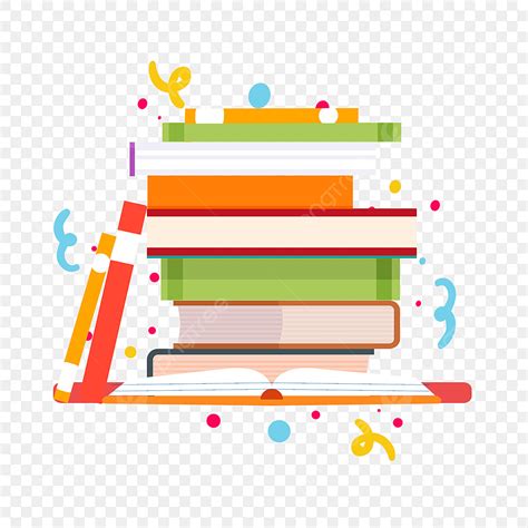 손으로 그린 책 창조적 인 쌓인 그림 일러스트 책더미 Book 종이 Png 일러스트 및 Psd 이미지 무료 다운로드 Pngtree