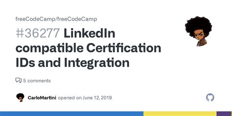 Linkedin Compatible Certification Ids And Integration · Issue 36277