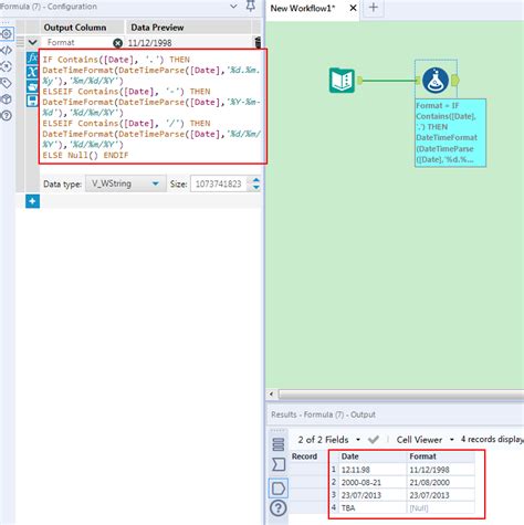 Solved Mixed Date Format Conversion Alteryx Community