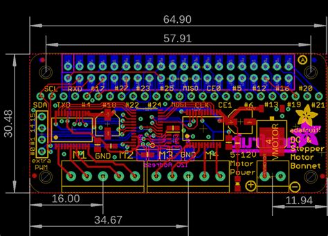 downloads adafruit dc and stepper motor hat for raspberry pi adafruit learning system