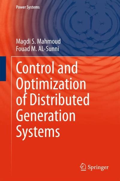 Control And Optimization Of Distributed Generation Systems Relié S