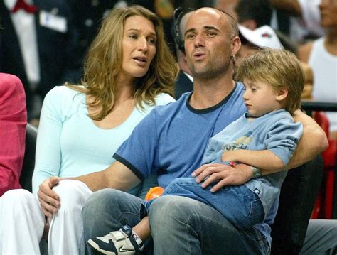 Andre Agassi And Brooke Shieldss Wedding Andre Agassis Wife Steffi